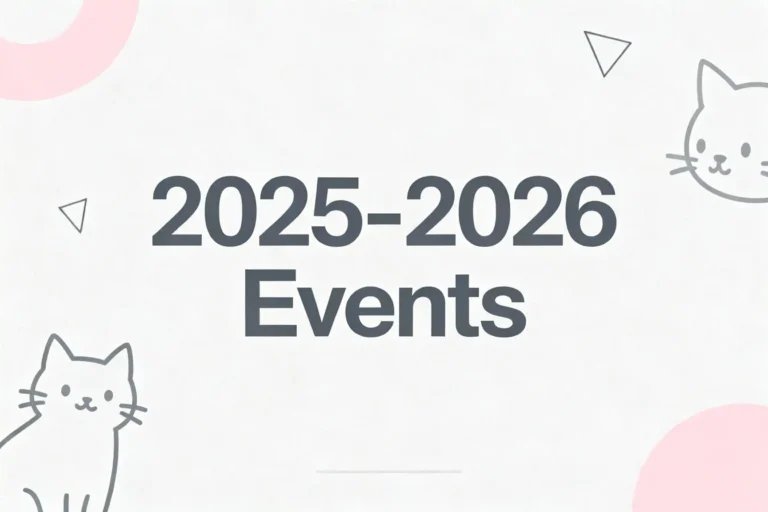 2025-2026 Cat Shows & Events Calendar | Top Expos for Cat Lovers