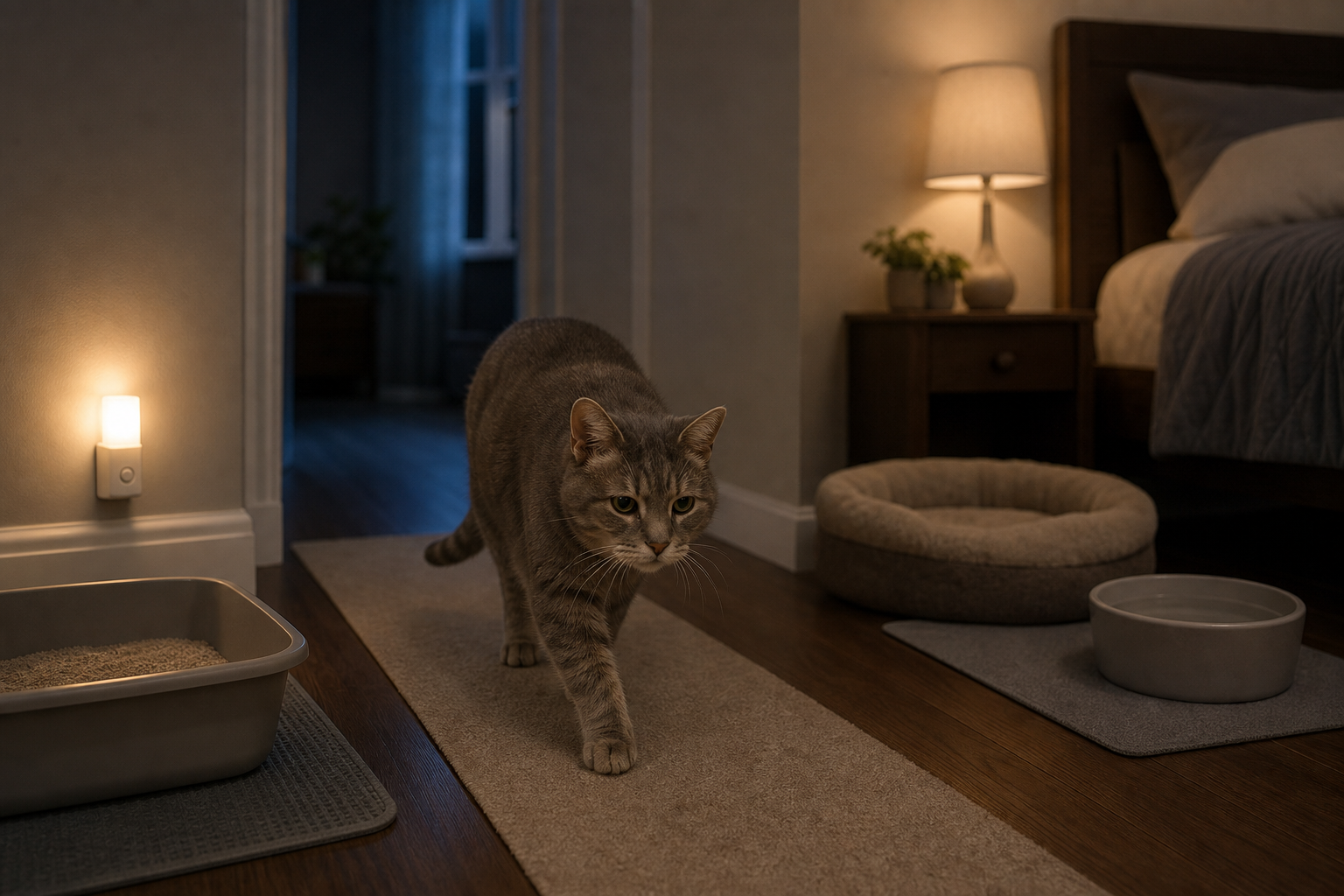 Cat Yowling at Night: Causes, Senior Cat Clues, and